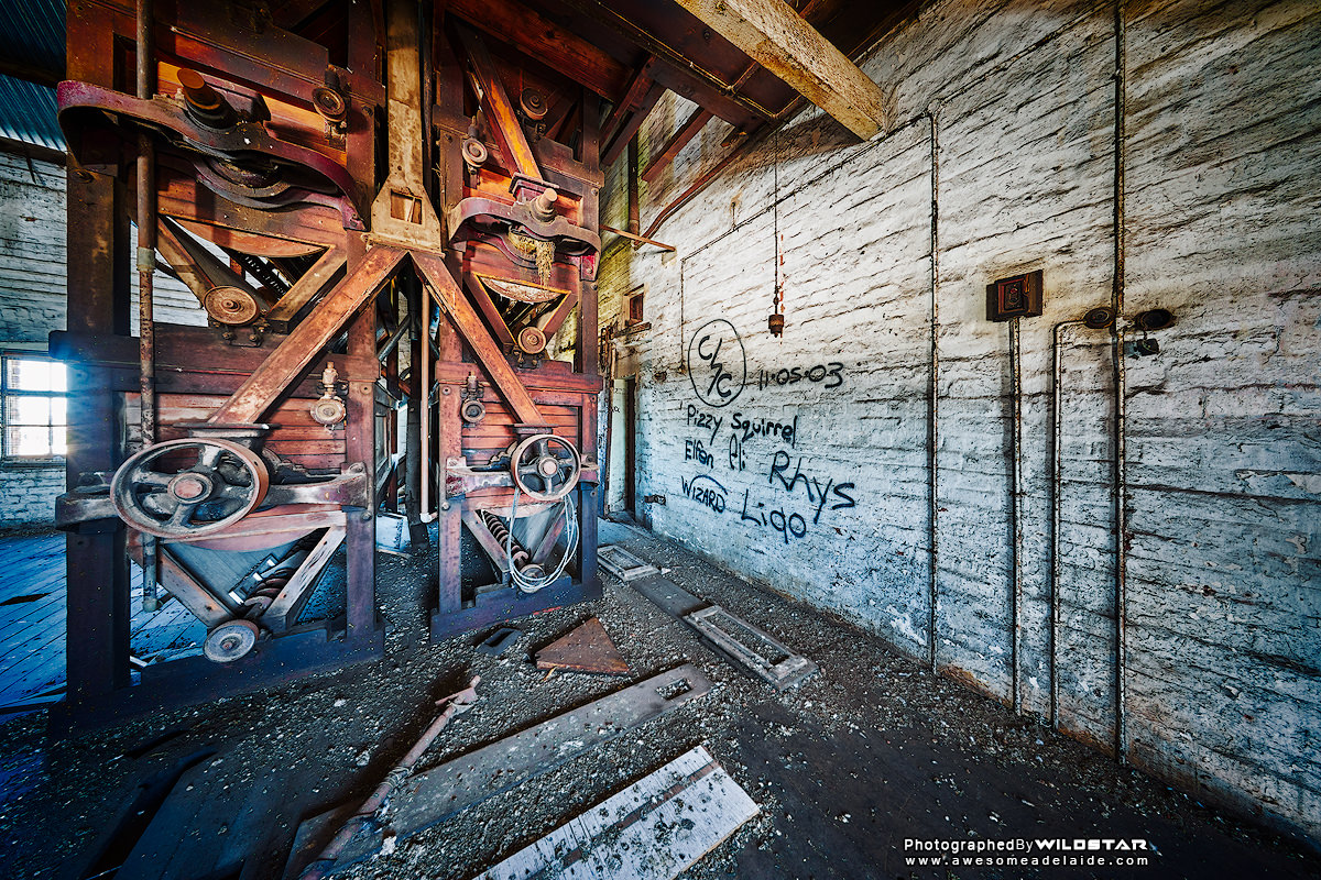 Urban Exploring: Hart’s Mill – Awesome Adelaide